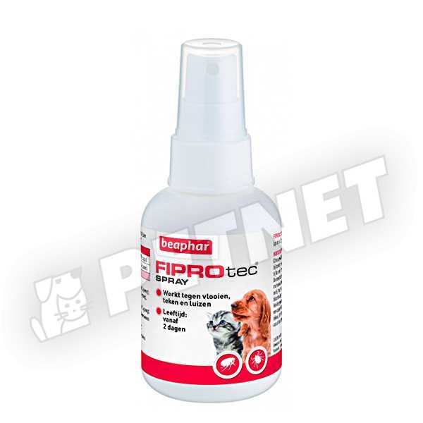 Beaphar FiproTec Spray bolhák és kullancsok ellen 100ml - kullancs- és ...